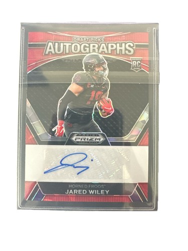 2024 Panini Prizm Draft Picks - Draft Picks Autographs Jared Wiley #DPA ...