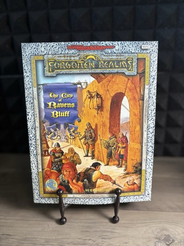 City of Ravens Bluff Original Complete w/ Map TSR Dungeons & Dragons | eBay