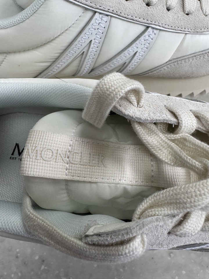 Moncler Pacey Nylon & Suede Trainers UK Size 10 | eBay UK