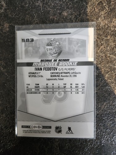 2024-25 O-Pee-Chee Marquee Rookie Ivan Fedotov RC Card# 583 | eBay