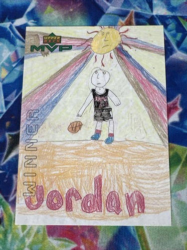 Michael Jordan 1999-00 Upper Deck MVP - Draw Your Own Trading Card ...