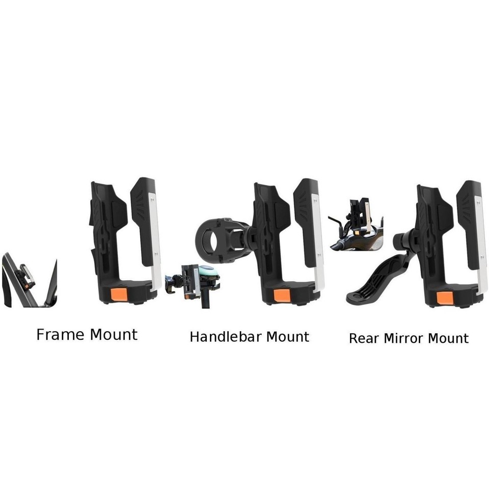 Handlebar Mount Bike Bottle Holder One-touch Size Adjustment Bike ...