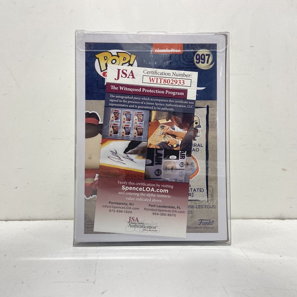 Funko Pop Avatar Ty Lee Signed By Olivia Hack with JSA Certification | eBay