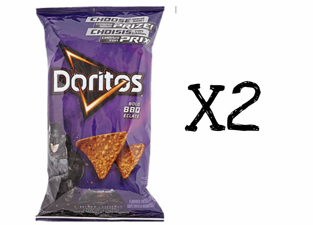 Doritos Tortilla Chips BBQ Bold Large x2 Bags Fresh Canadian | eBay