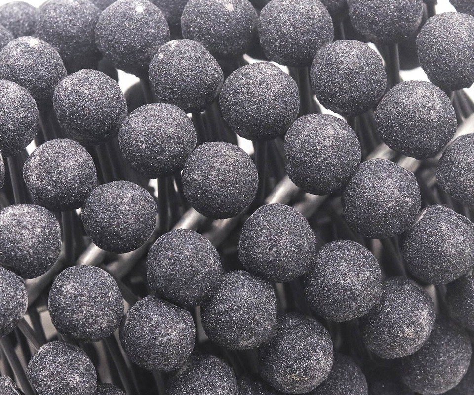 3-3/4" 95MM Engine Cylinder Hone Brush Honing Ball 240 Grit Bore Brush ...