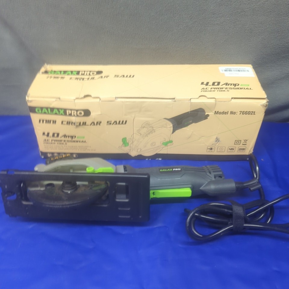 Galax Pro Mini Circular Saw Model No. 76602L 4.0 amp 4 1/2 " | eBay