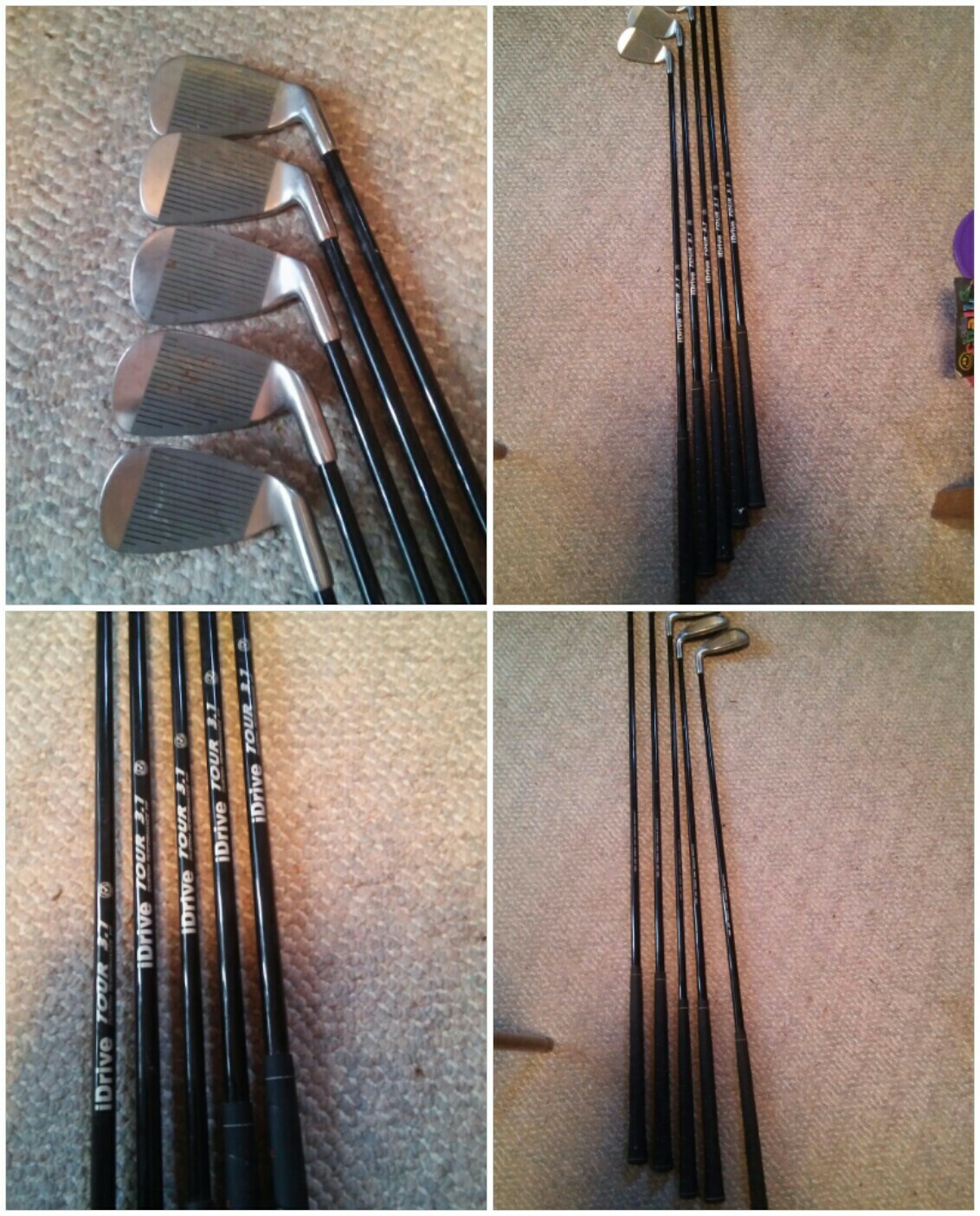 000 Lot of 5 iDrive Tour 3.1 Golf Clubs Custom Performance 3 5 6 7 9 | eBay