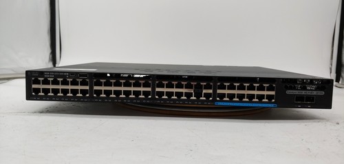 Cisco WS-C3650-12X48FD-S 48x1G UPoE+ 12x10GbE RJ45 +2x10G 2x PSU *ASIS ...