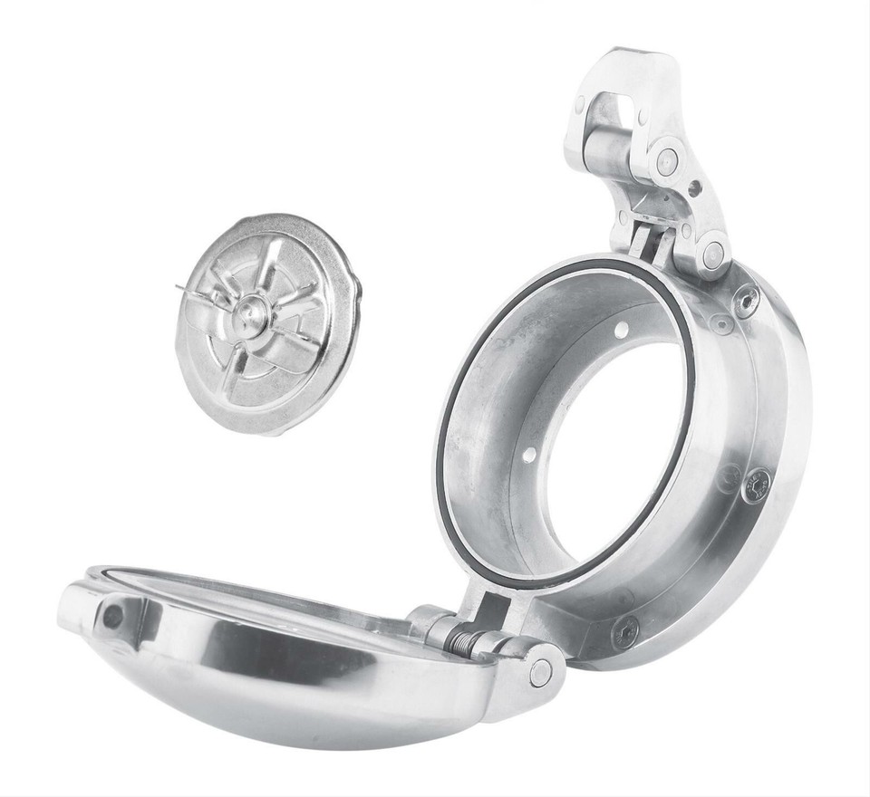 Lemans Flip Pop Open Fuel Gas Billet Cap Mustang Eleanor Shelby Cobra ...