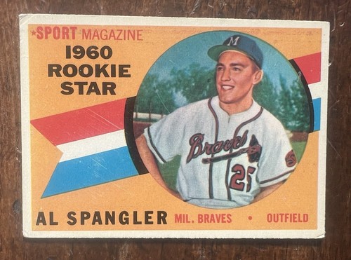 1960 Topps - Sport Magazine 1960 Rookie Star #143 Al Spangler (RC) | eBay