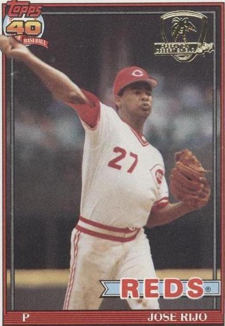 1991 Topps - Jose Rijo #493 Operation Desert Shield for sale online | eBay