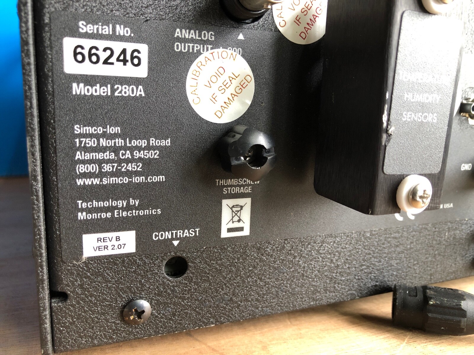 Simco ION 280A Accurately Measures the Performance of High Frequency ...