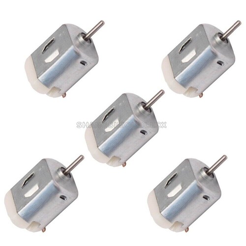5PCS R130 Motor Type 130 Hobby Micro Motors 3-6V DC 0.35-0.4A 8000 RPM ...