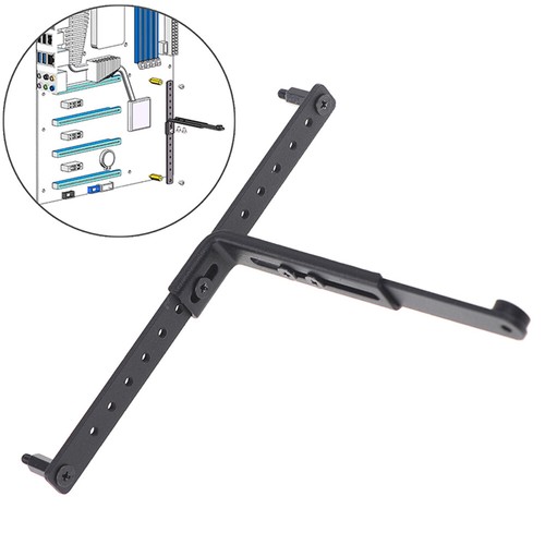 1Pcs Black Metal Graphics Card Bracket Compatible With ATX/E-ATX ...