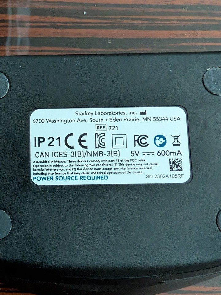 Starkey Evolv AI 1600 RIC Rechargeable Hearing Aids & Charging Case ...