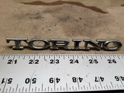 1970 1971 Ford Torino Emblem Vintage OEM Original 70 71 Classic | eBay