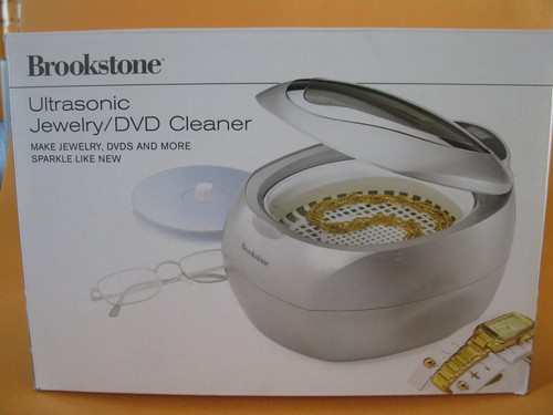 Brookstone Ultrasonic Jewelry DVD Eyeglasses Watches And More Cleaner ...