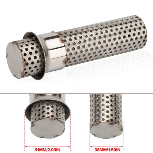 2'' Exhaust Baffle Removable Muffler DB Killer Insert 51mm Universal ...