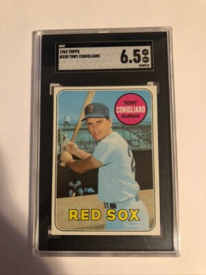 1969 Topps Baseball Card #330 Tony Conigliaro SGC 6.5 Just Graded | eBay