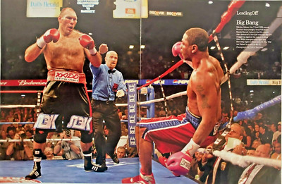 Nikolay Valuev & Monte Barrett WBA Championship 2006 Magazine Photo | eBay
