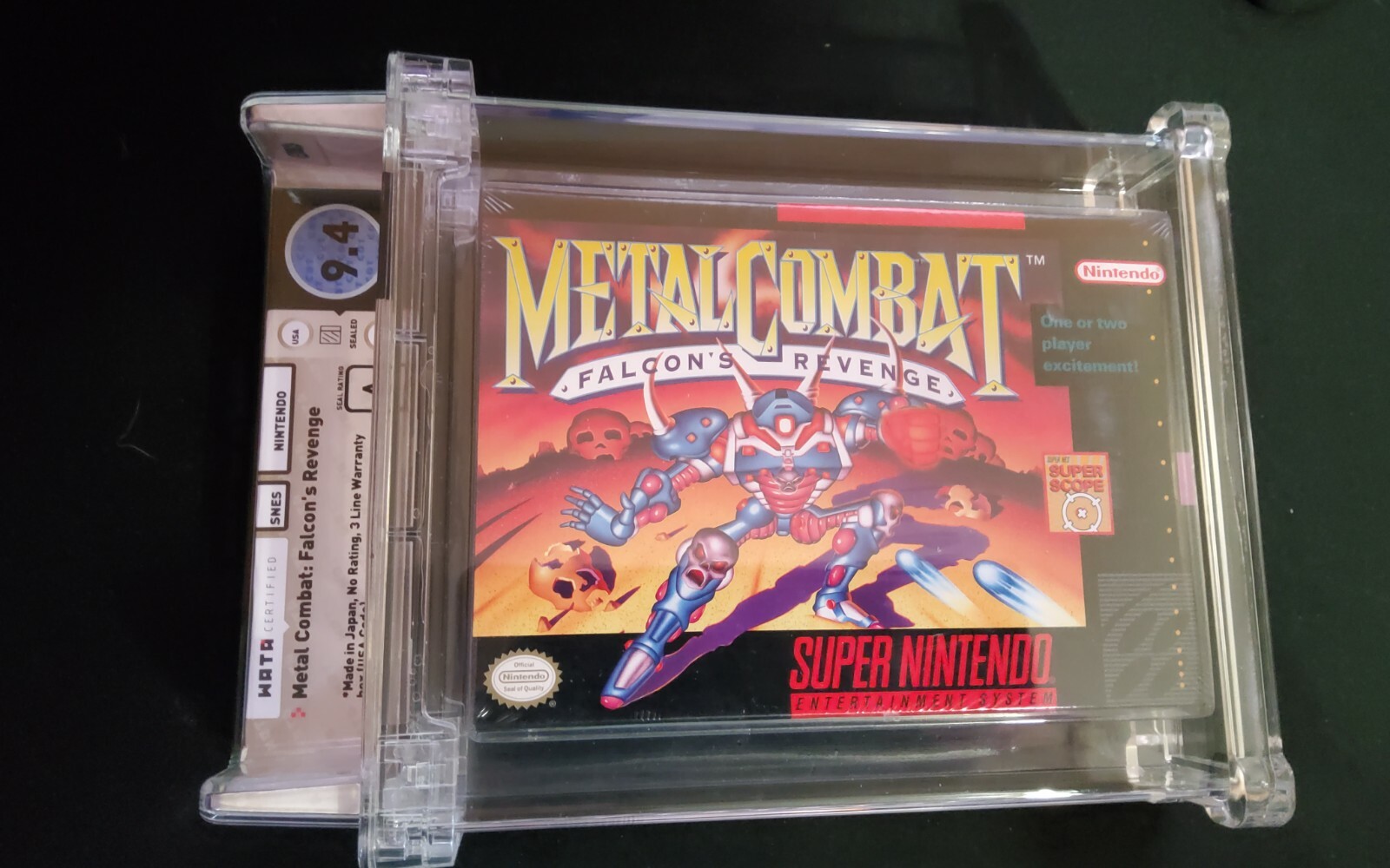 Metal Combat: Falcon's Revenge (Super Nintendo Entertainment System ...