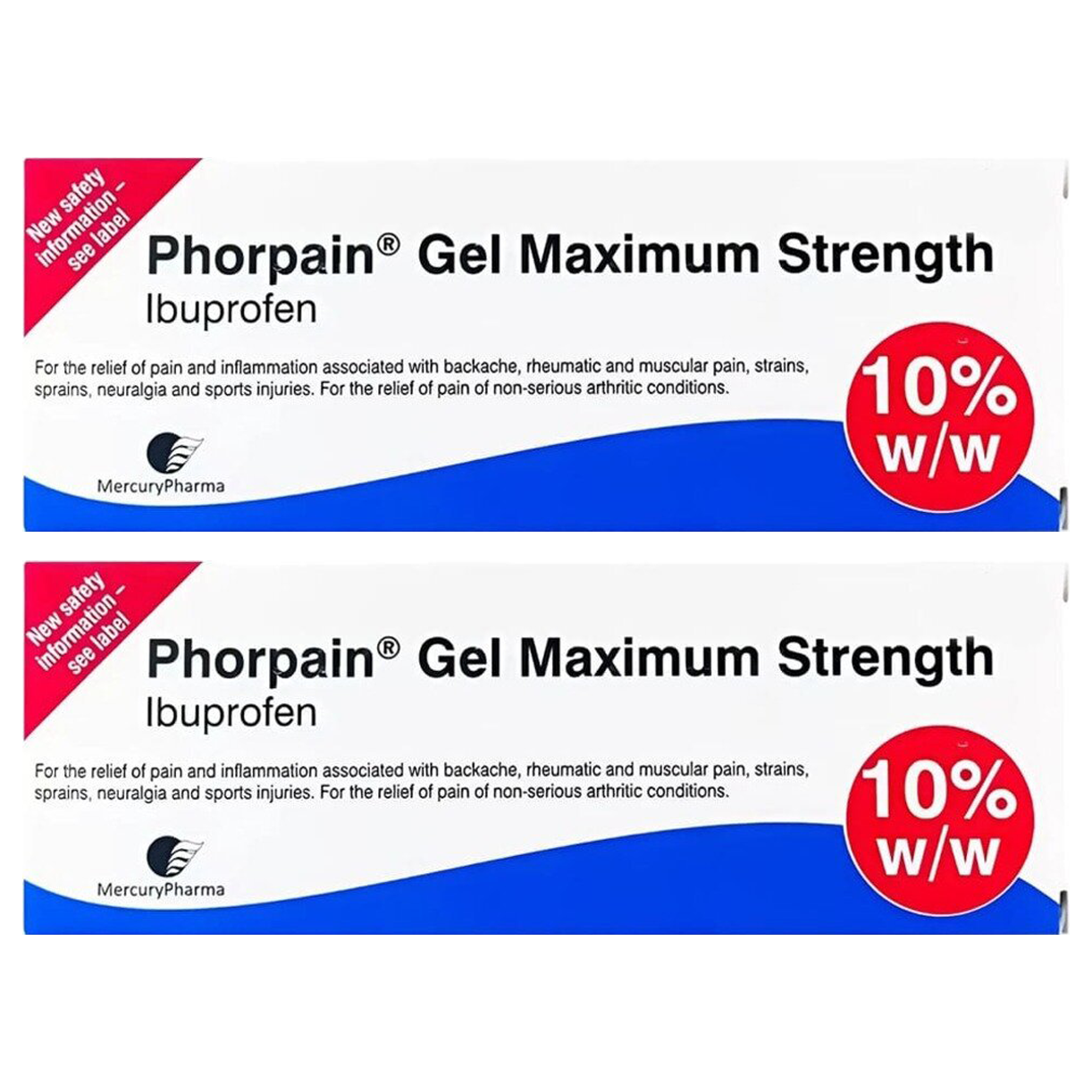 Phorpain 10% Gel - Pain Relief Gel - Anti Inflammatory Sprains - 30g x ...