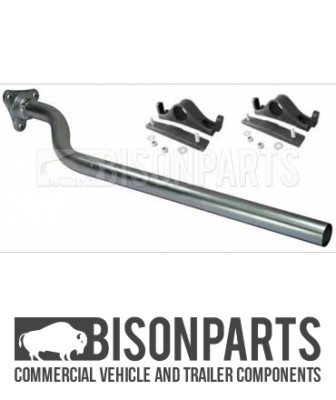 +TRUCK & TRAILER MUDGUARD / MUDWING 42MM WING STAY & BRACKETS ASSEMBLY ...