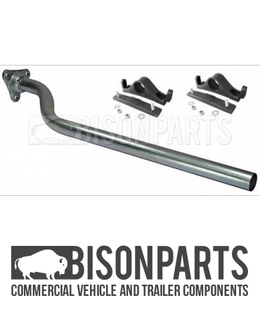 +TRUCK & TRAILER MUDGUARD / MUDWING 42MM WING STAY & BRACKETS ASSEMBLY ...