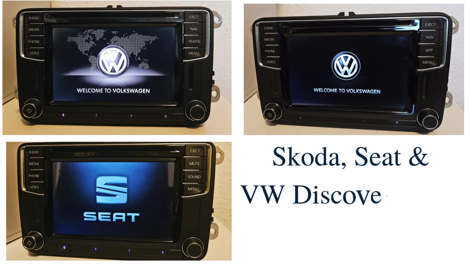 VW Discover Media Touchscreen Reparatur Display Navi MIB STD2 PQ Ghost ...
