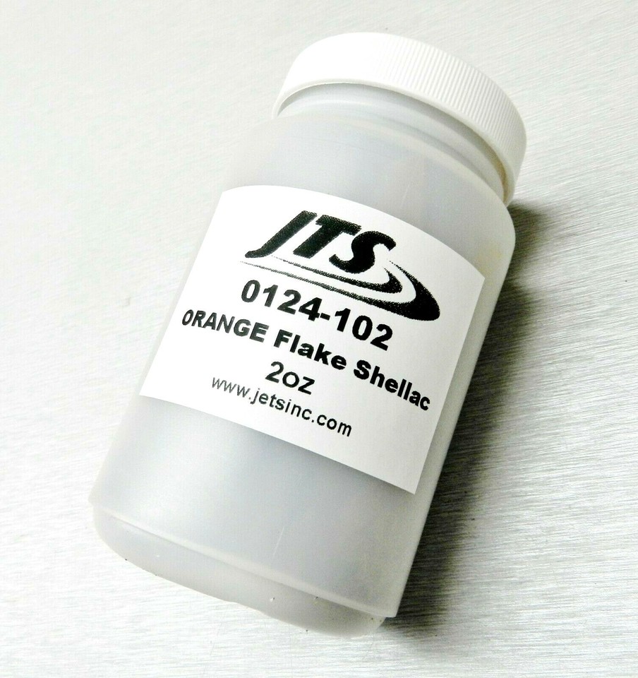 Orange Flake Shellac 2oz Jewelry Watchmaker Engraving Adhesive Setters ...