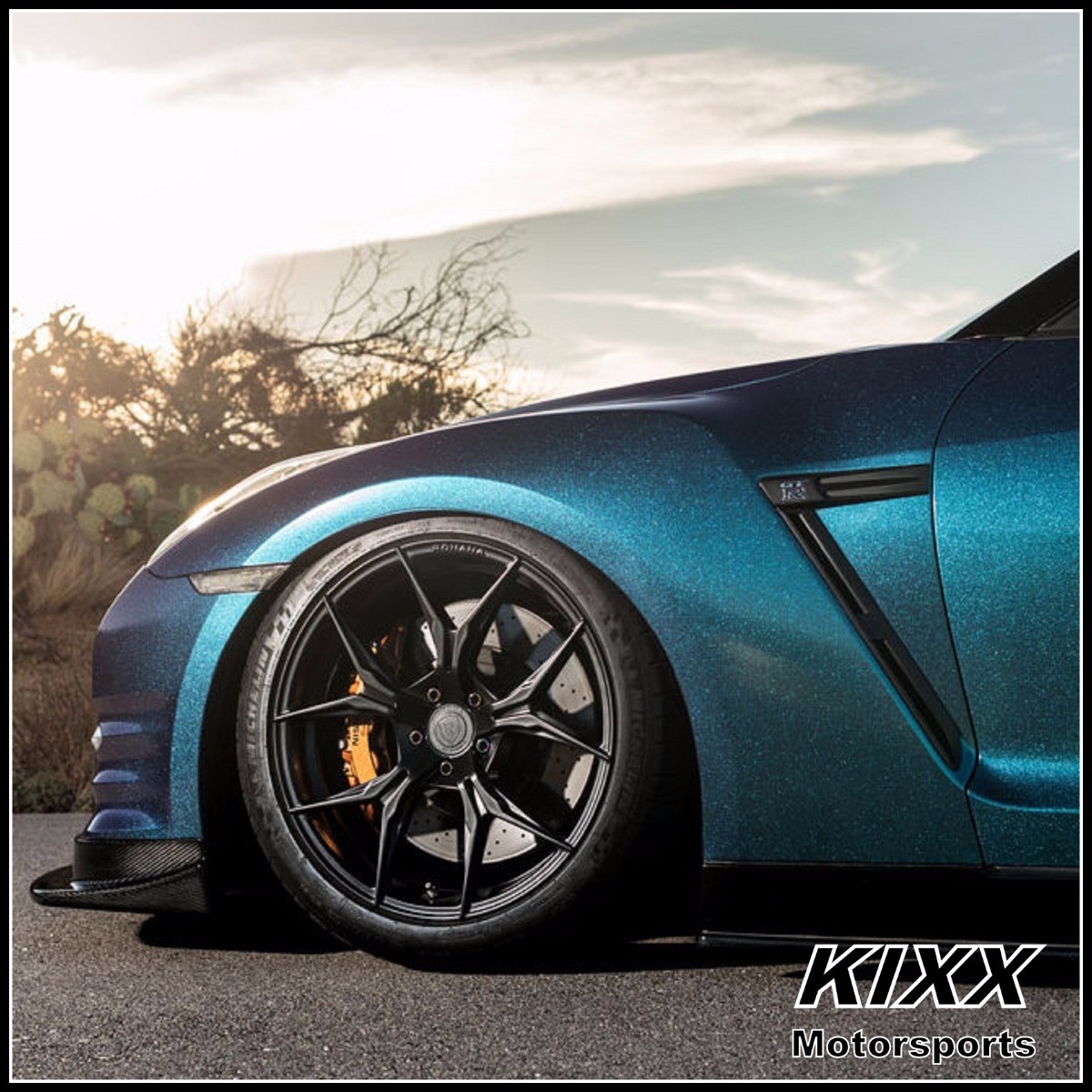 20" ROHANA RFX5 20x10/12 FORGED BLACK CONCAVE WHEELS RIMS For NISSAN GT ...