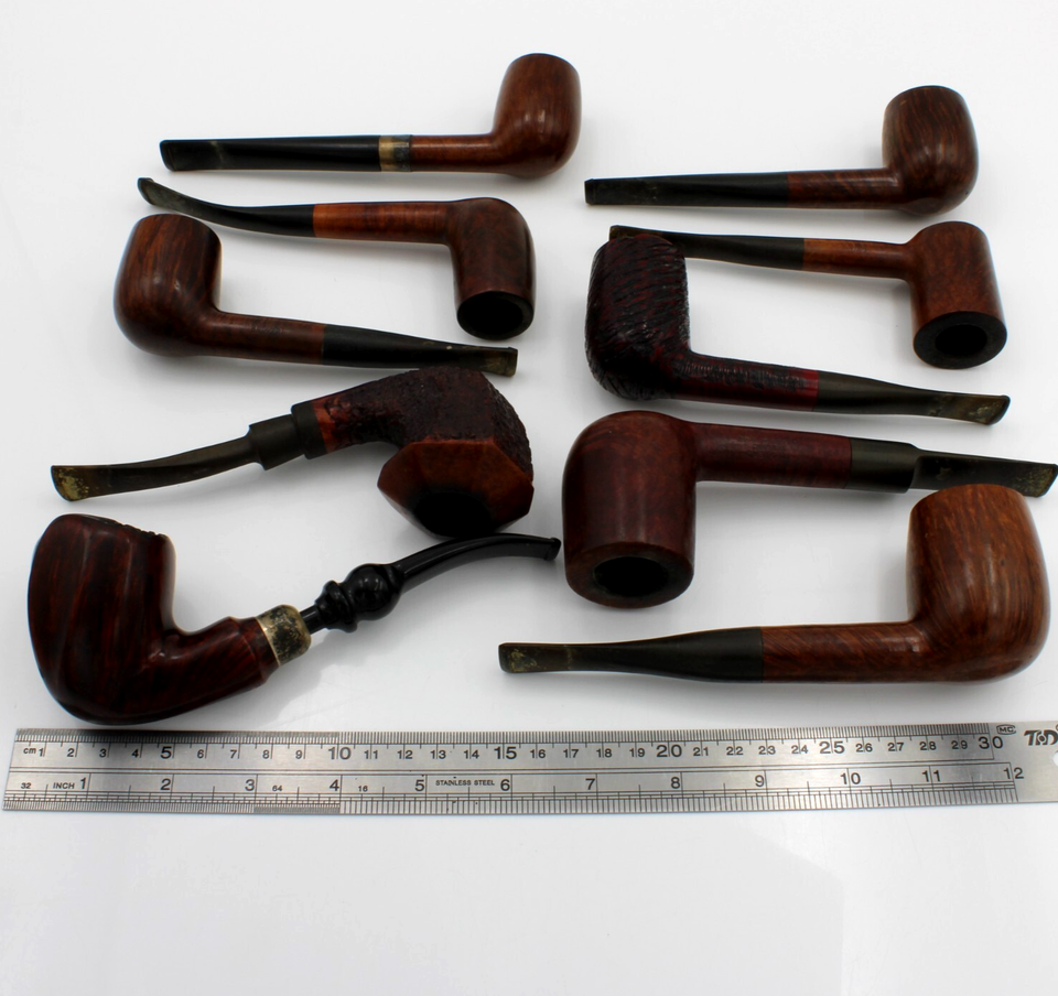 Vintage E. Wilke ITC Stamford Barclay-Rex Tobacco Smoking Pipes Lot of ...