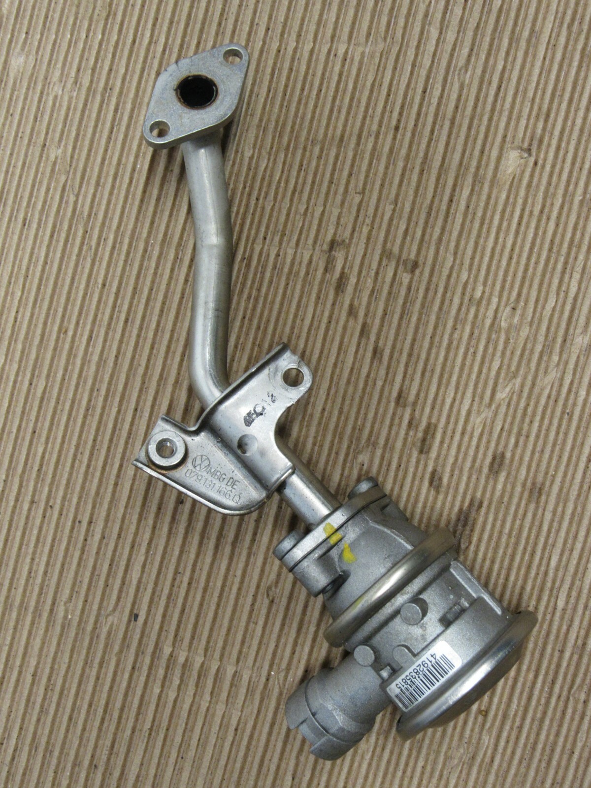 2008-2012 AUDI S5 B8 4.2L V8 ENGINE RIGHT EMISSION EGR VALVE ADAPTER ...