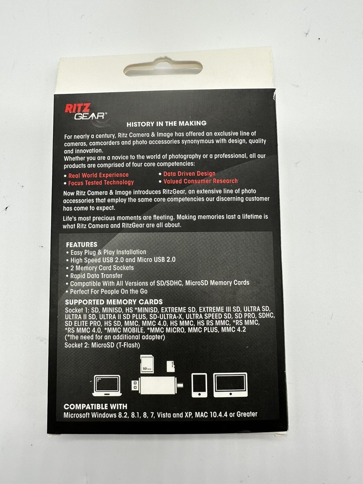 Ritz gear Ugh/usb micro usb multi function sd | eBay