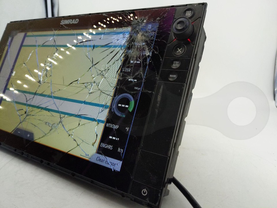 SIMRAD NSS16 EVO2 BOAT FISHFINDER RADAR GPS CHARTPLOTTER SONAR HEAD ...