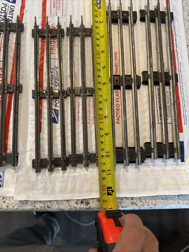 Lionel O27 Gauge Train Track - 8 Pcs - Straight Sections - 027 | eBay