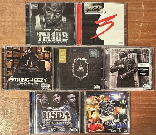 Young Jeezy 6 CD Lot Trap Or Die 3 Church In These Streets Seen It All ...