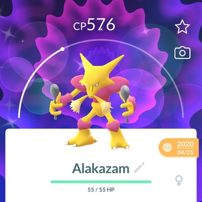 Shiny Alakazam Registered Only - PKMN GO | eBay