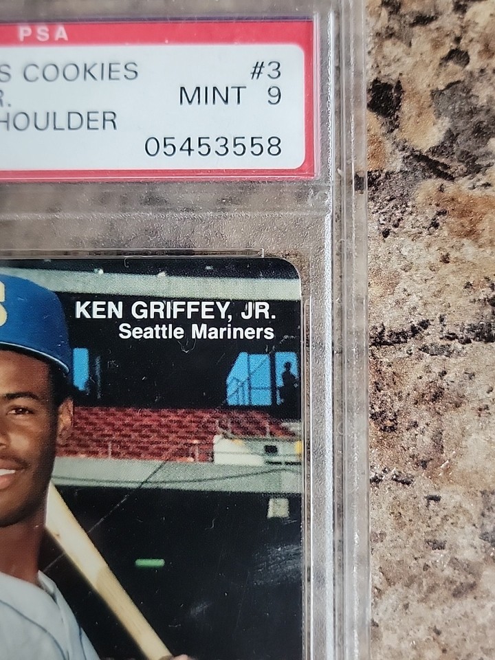1989 Mother's Cookies Ken Griffey Jr. Mariners #3 RC PSA 9 | eBay