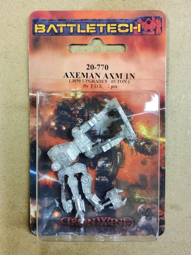 Battletech Miniatures - Axman AXM-1N - 20-770 - Iron Wind Metals | eBay