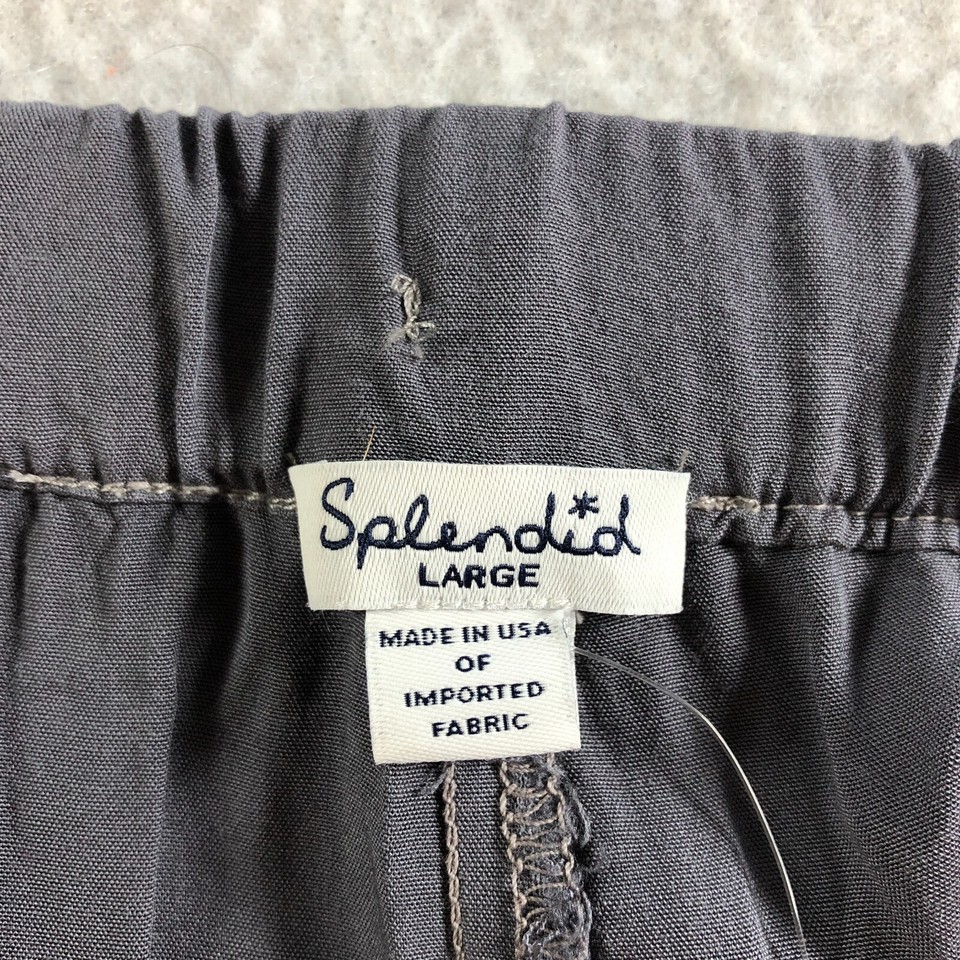 Splendid Womens Joggers Sz L Pockets Ankle Zip Super Soft USA NWT MSRP ...