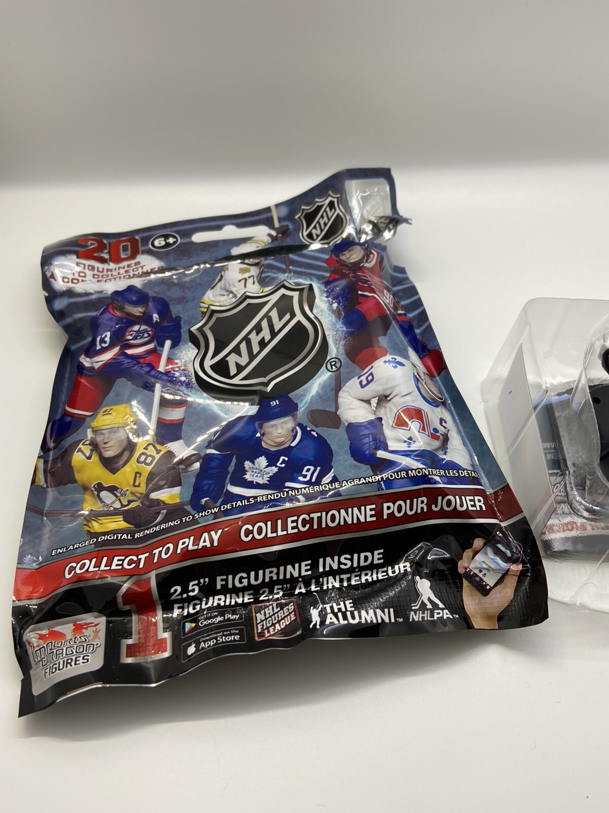 Raymond Bourque Boston Bruins Imports Dragon NHL Figures League Bag 2.5 ...