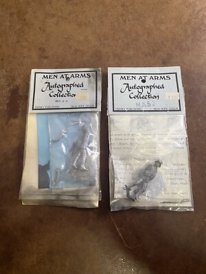 54MM 1/32 NEW HOPE DESIGN MEN AT ARMS LOT OF 2 METAL SOLDIERS, MA52 ...