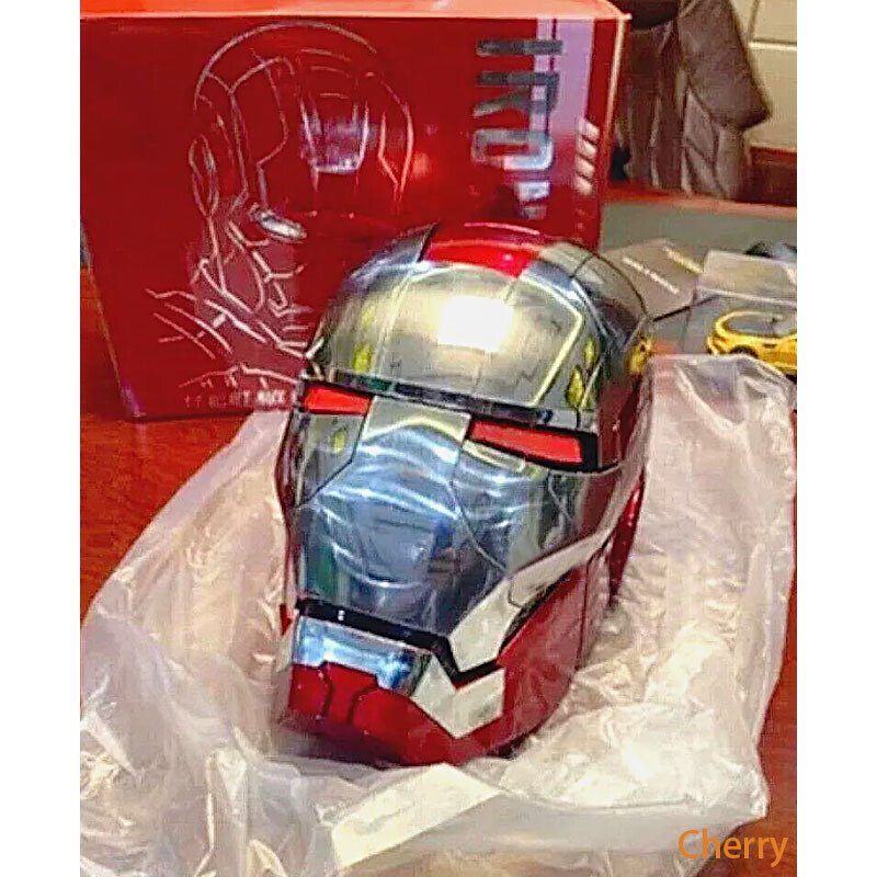 MK5 Iron Man Helmet Voice Touch Control Wearable Christmas Hallowmas ...