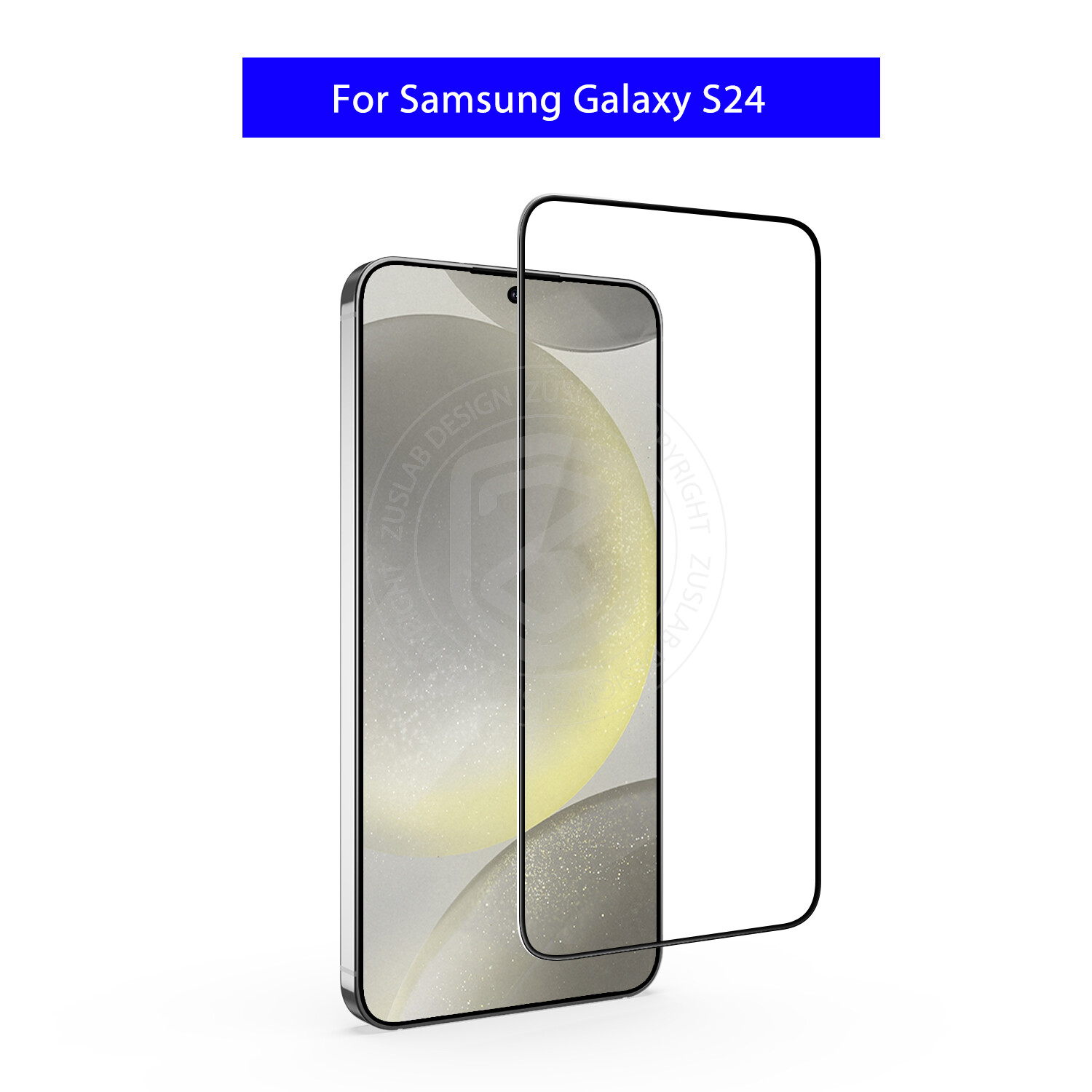 For Samsung Galaxy S24 / Ultra / Plus / FE Full Tempered Glass Screen ...