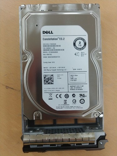 ST32000645SS Dell 3.5" HDD 2TB 7.2K SAS 6Gbps with Dell Tray | eBay