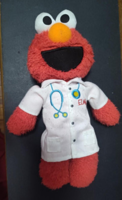 Doctor Elmo Plush Toy 13 Inch Soft Sesame Street Stuffed Animal Gift | eBay