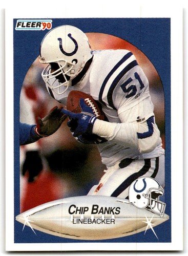 1990 Fleer Chip Banks Indianapolis Colts #226 | eBay