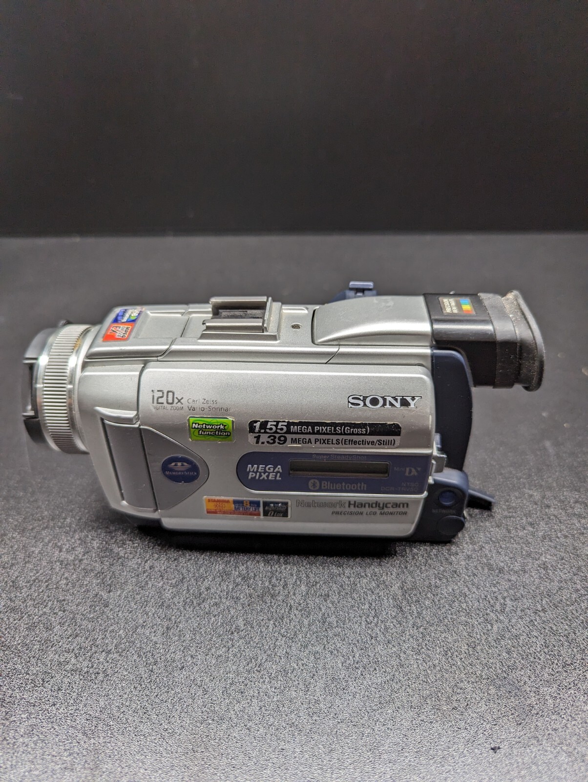 Sony Handycam DCR-TRV50 Bluetooth Mini DV Camera Powers On For Parts or ...