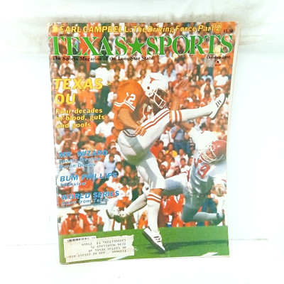 Texas Sports Magazine October 1980 Texas Longhorns Football Pete Smith ...